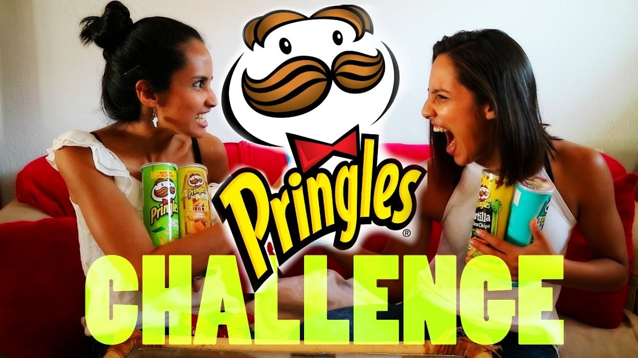 Pringle challenge w/ Megz - YouTube