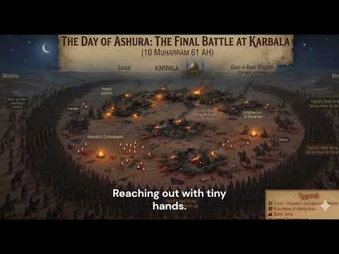 The Head on the Spear, Heart breaking Poem of Karbala & Bibi Sakina (SA) and Bibi Zainab (SA),