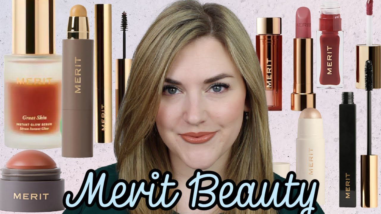 FULL FACE OF MERIT BEAUTY | THE BEST NATURAL MAKEUP ROUTINE - YouTube