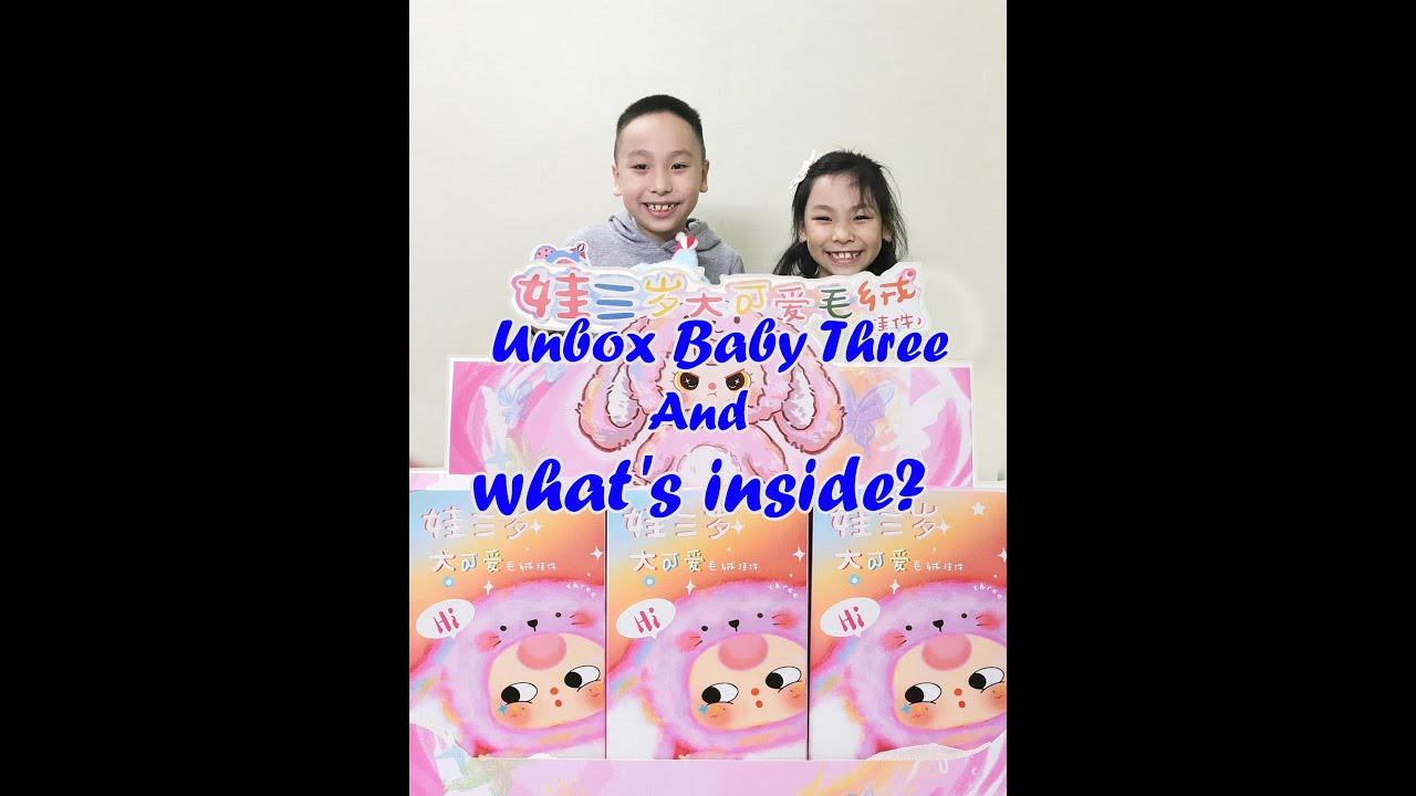 Unbox Baby Three Toy - What's Inside? - YouTube