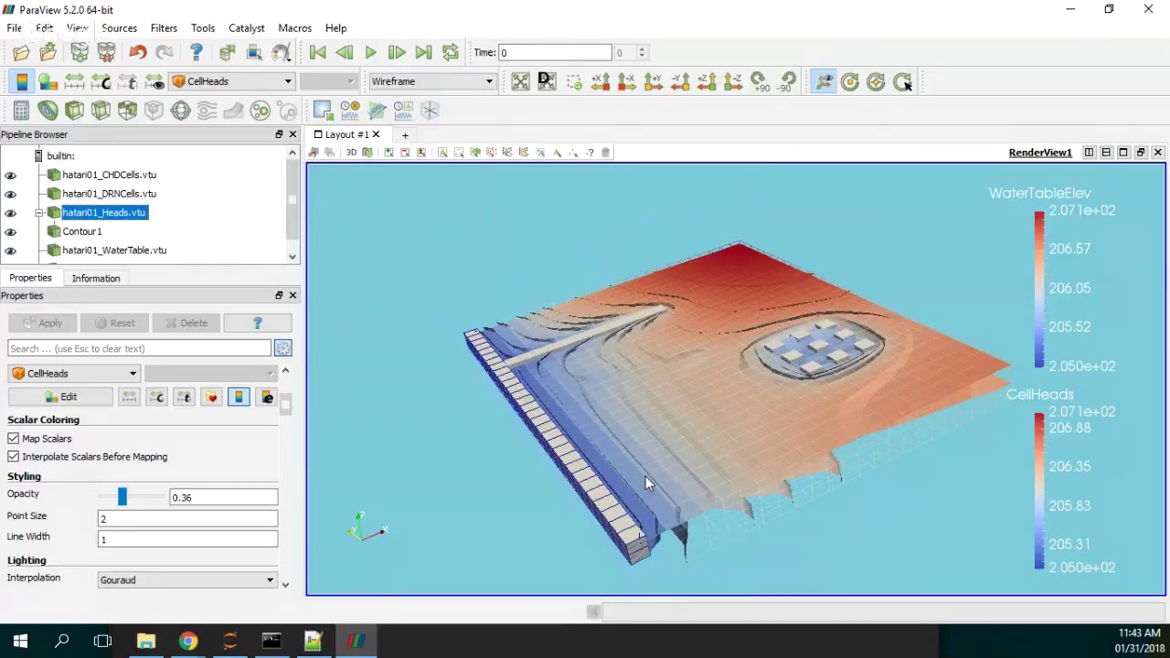 Ejemplo Básico de Modelamiento Hidrogeológico con MODFLOW y ...