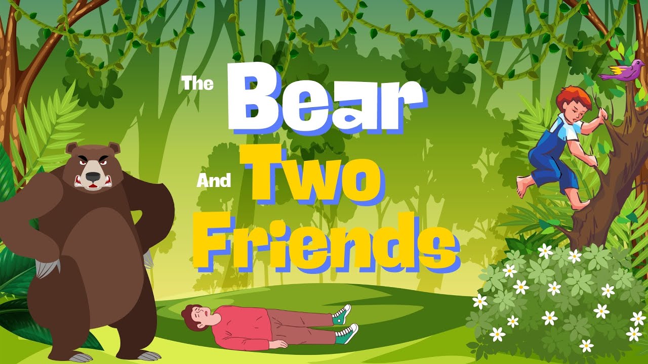 The Bear And The Two Friends | Bedtime Stories Nightmare | English ...