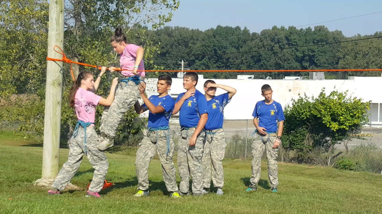 160924 Clarkrange JROTC Raiders "B" Team at Ohio County High School ...