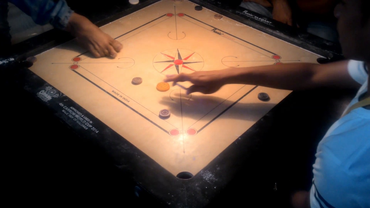 amazing carrom player ( playing with legs) - YouTube