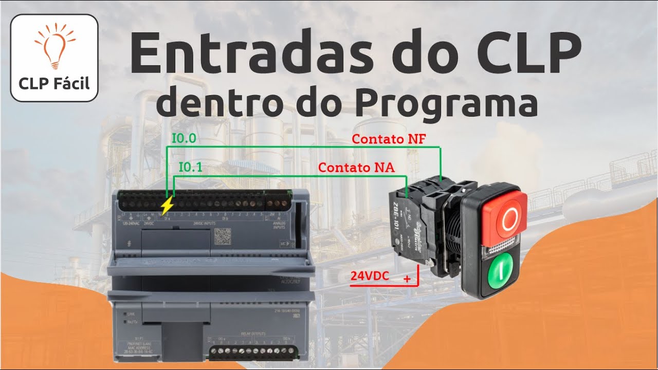 Entenda Como as ENTRADAS do CLP são Representadas lá dentro do seu ...