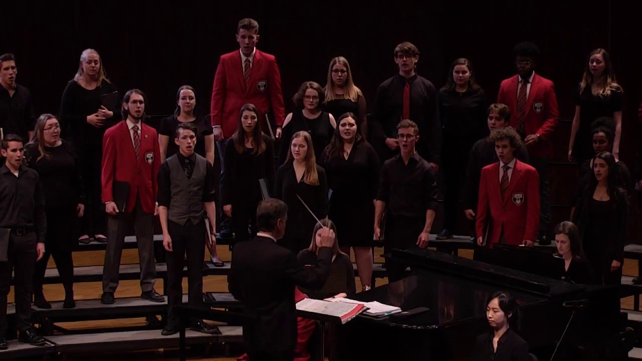 Men's Glee Club and University Chorus 04.13.19 - YouTube