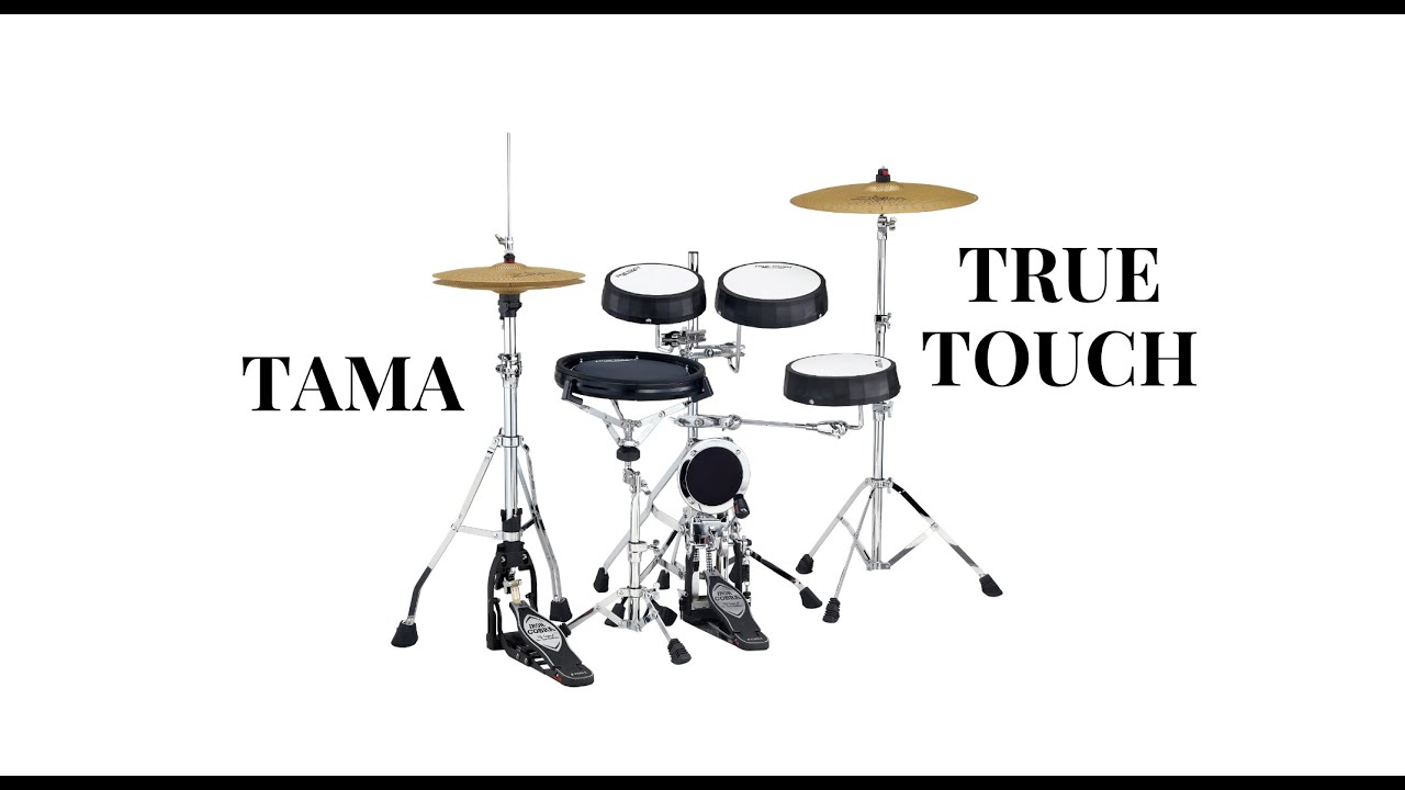 Tama True Touch Training Kit & Meinl HCS Practice Cymbals - YouTube