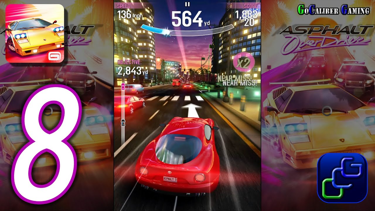 Asphalt OverDrive Android Walkthrough - Part 8 - Turf 3: Getaway ...