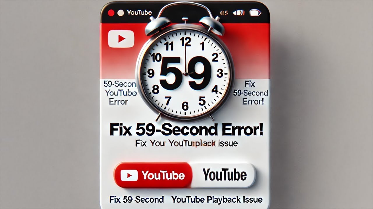 Fix YouTube Videos Stopping At 59 Seconds 1 Minute Solutions YouTube Fix YouTube Videos Stopping At 59 Seconds 1 Minute Solutions YouTube
