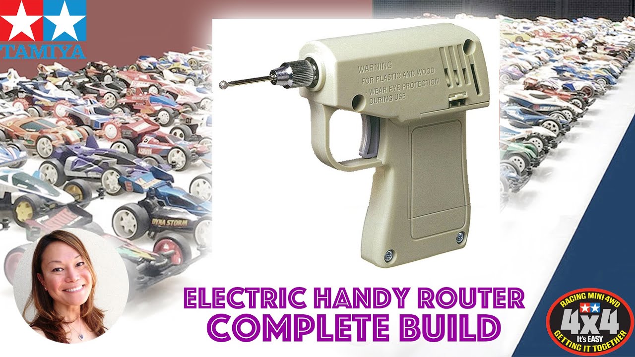 Tamiya Mini 4WD - Electric Handy Router - Complete Build - YouTube