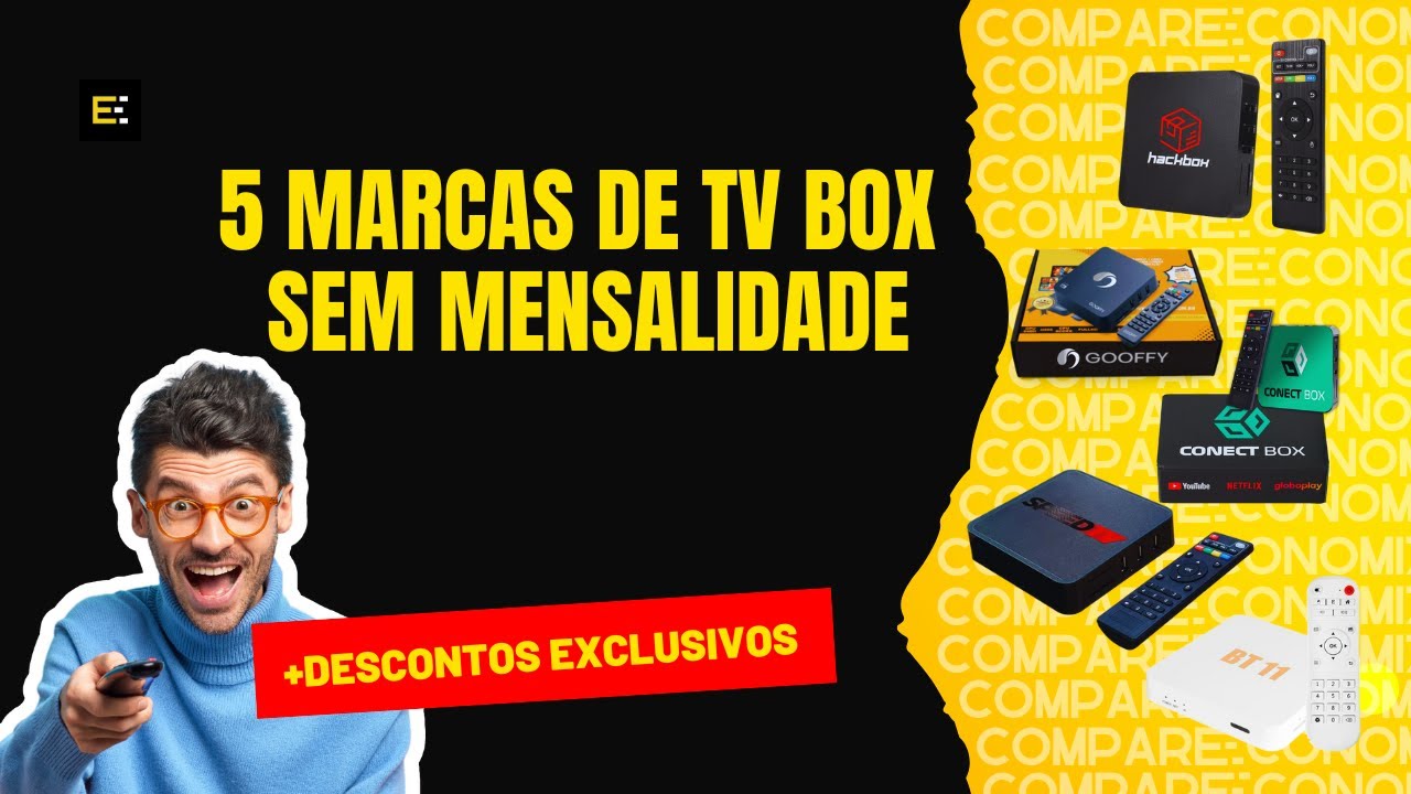 Análise completa de 5 MARCAS DE TV BOX com DESCONTOS EXCLUSIVOS I TV ...