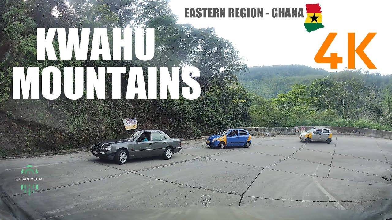 Kwahu Mountains Road Drive from Atibie To Nkawkaw Eastern Region Ghana ...