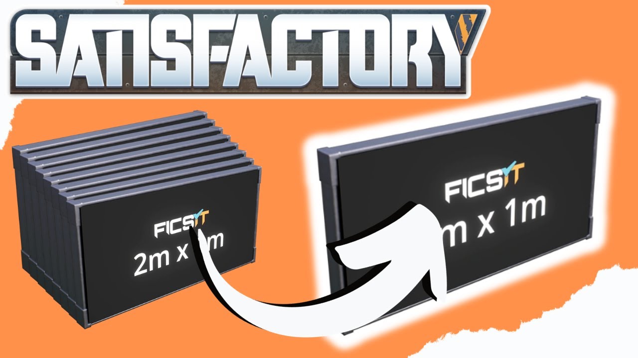 | SATISFACTORY | How To PERFECTLY STACK MULTIPLE SIGNS WITHIN EACH ...