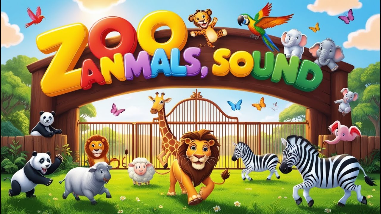 Zoo Animals And The Sounds They Make | Learn The Zoo Animals Sound I ...