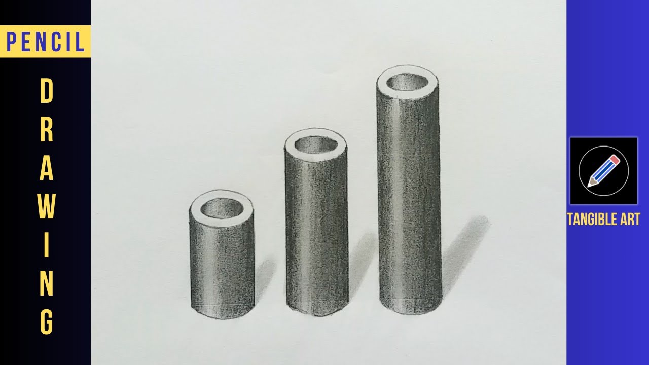 How to draw 3D art on paper? | 3D Drawing | Tangible Art - YouTube