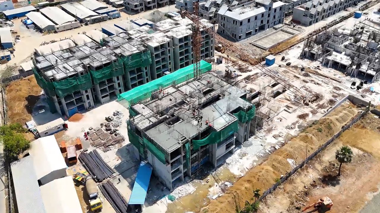 Sunx Concrete Project for Casagrand Prime Rose - YouTube