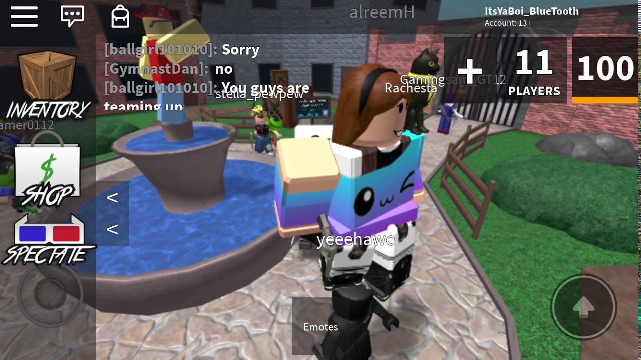 Playing MM2! - YouTube