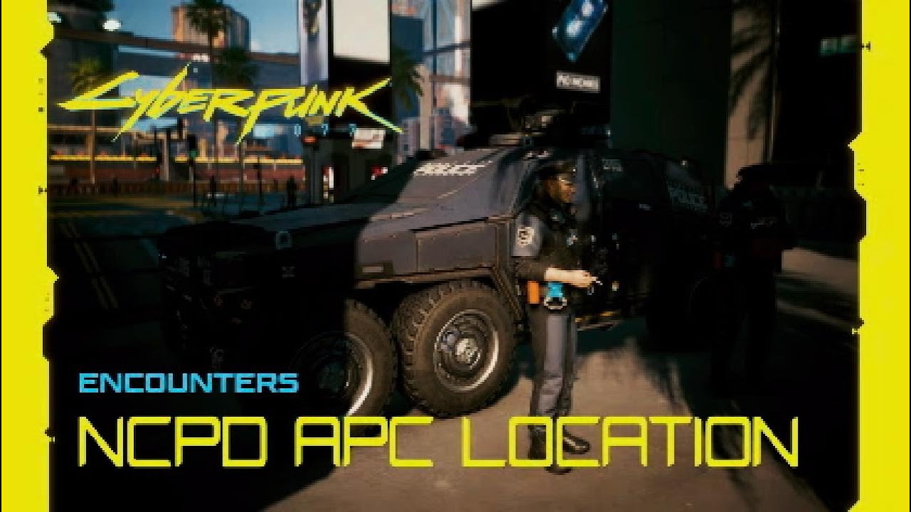 Cyberpunk 2077 Phantom Liberty NCPD APC Location - YouTube