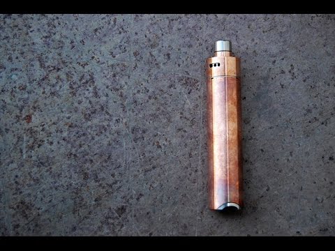 Brass mech mod / Латунный мех мод - YouTube