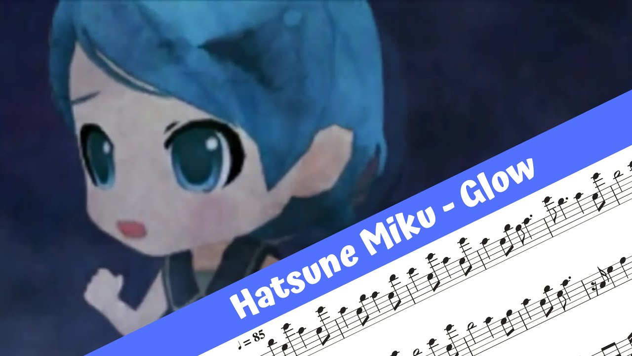 Hatsune Miku - Glow (Flute) - YouTube