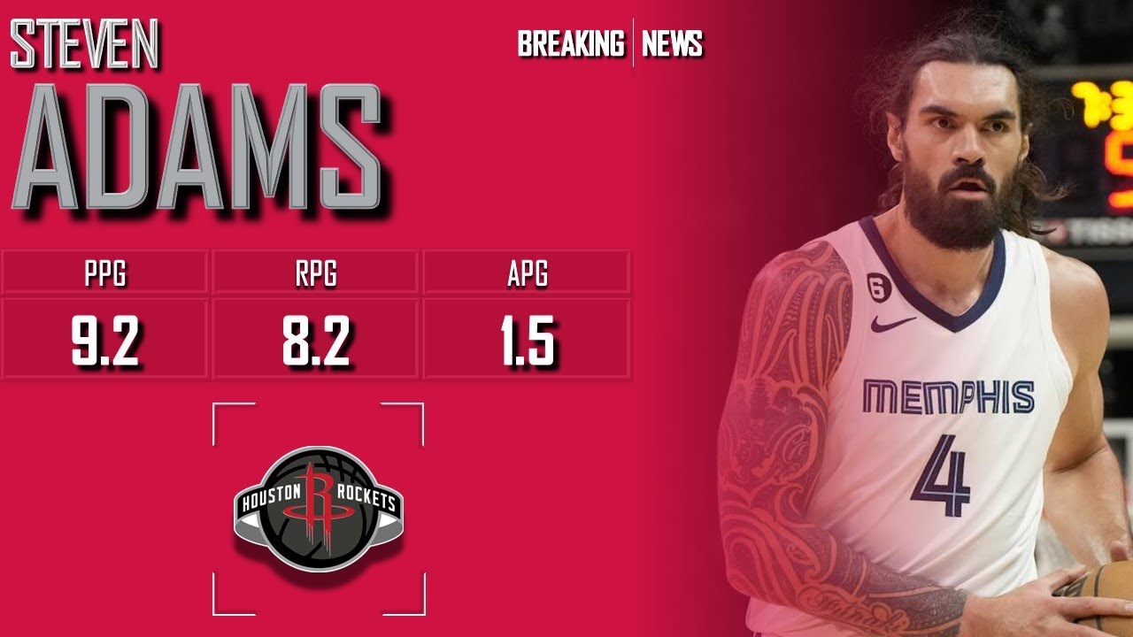 HOUSTON ROCKETS: Steven Adams ᴴᴰ - YouTube