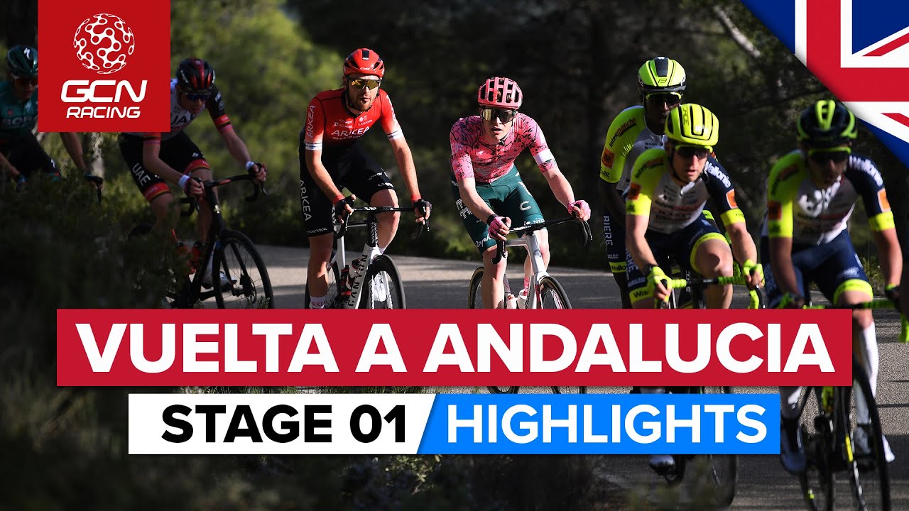 Can Breakaway Survive Steep Final Km? | Vuelta A Andalucía 2022 Stage 1 ...