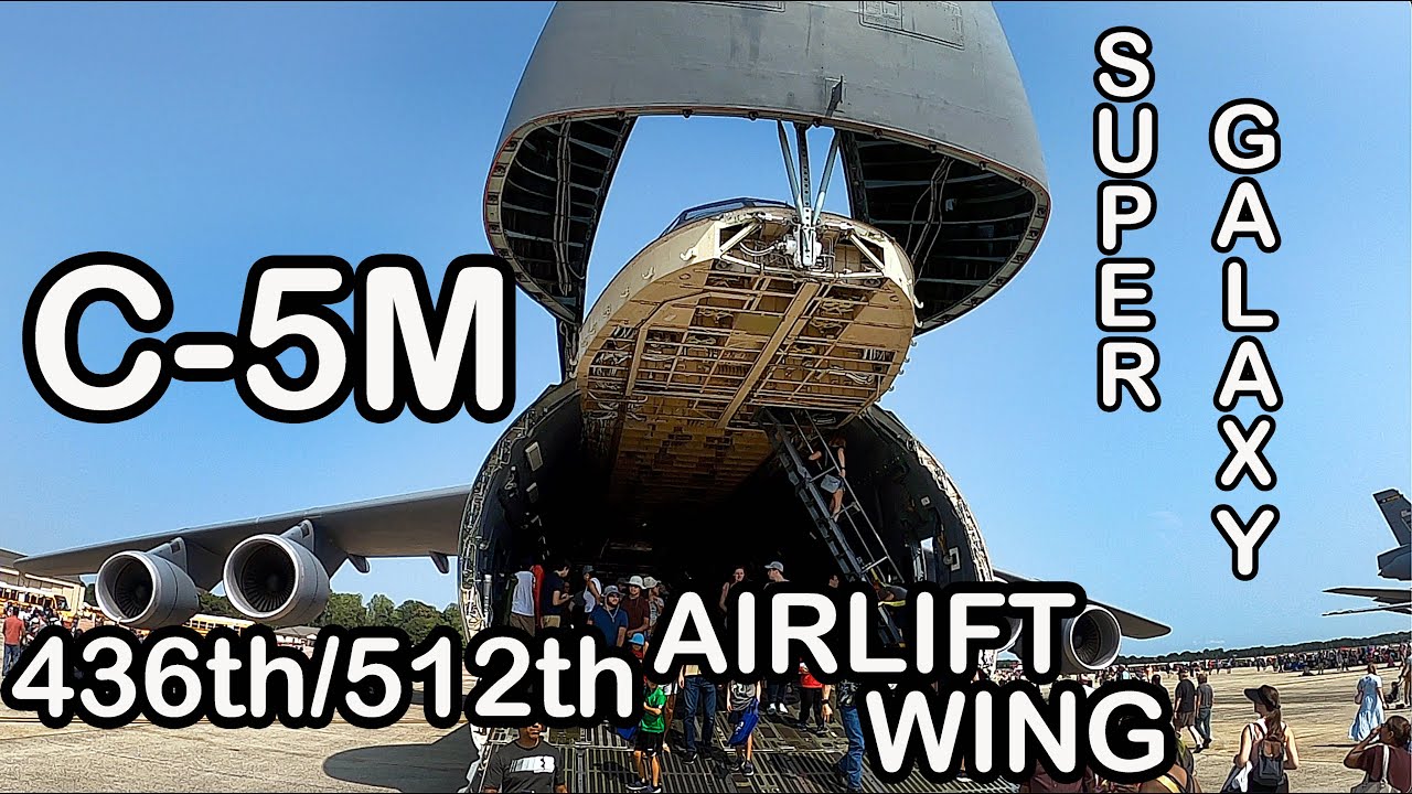 The Mighty C-5M SUPER GALAXY - YouTube