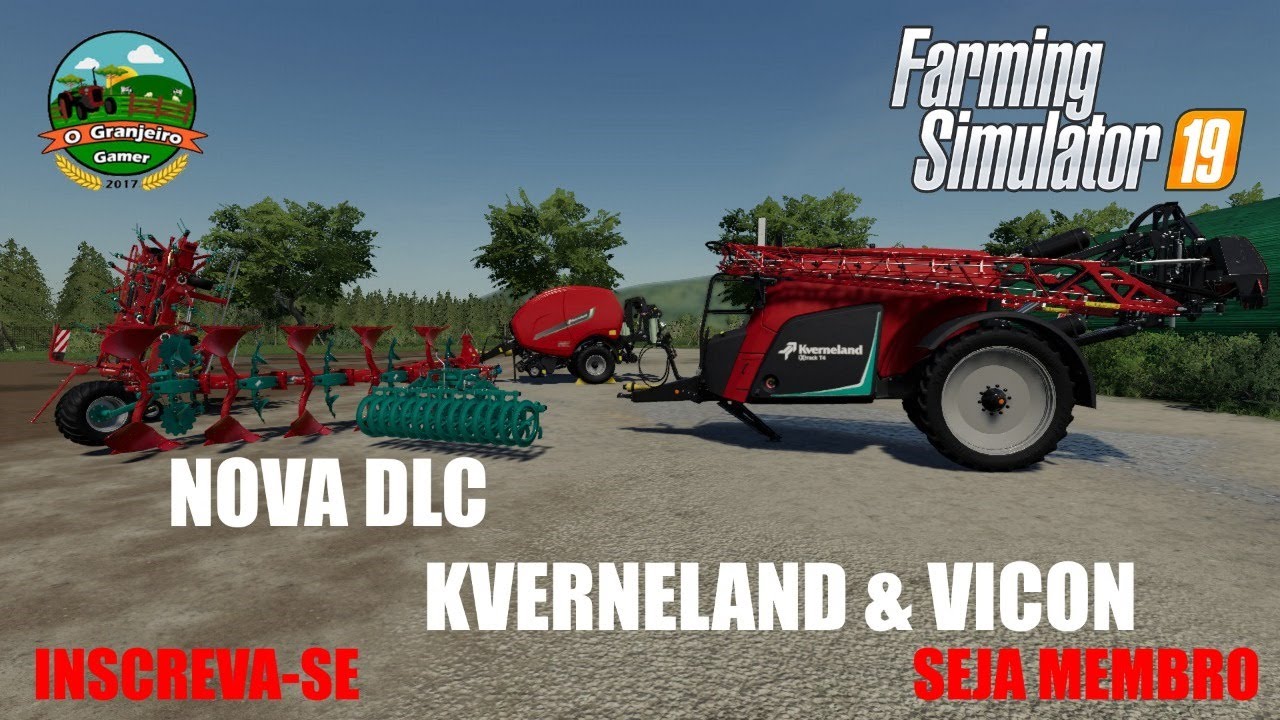 FS19 Nova DLC - Kverneland & Vicon equipment pack - YouTube