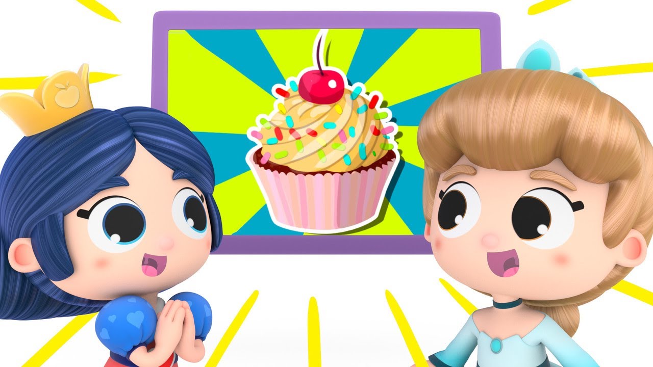 Snow White and Cinderella cook DELICIOUS cupcakes! | Increditales ...