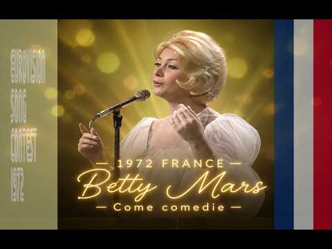 eurovision 1972 France 🇫🇷 Betty Mars - Come comedie ᴴᴰ - YouTube