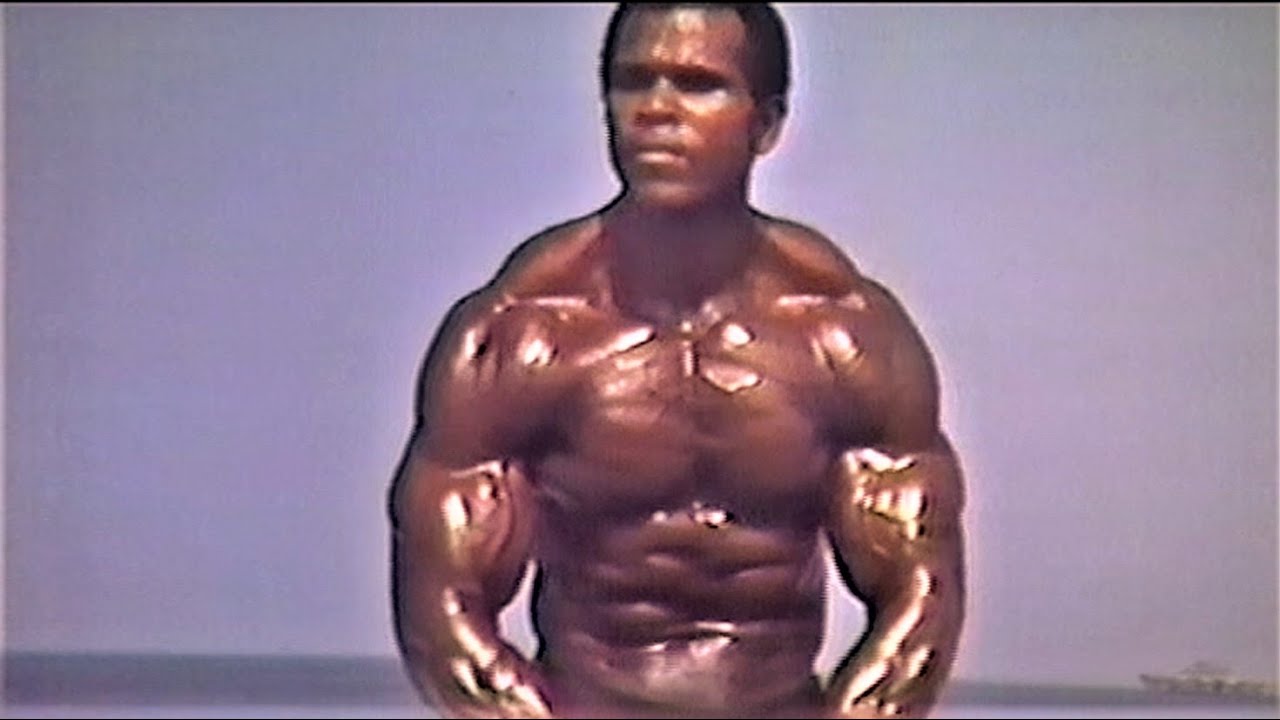 Serge Nubret Outdoor Posing - August 1980 - YouTube