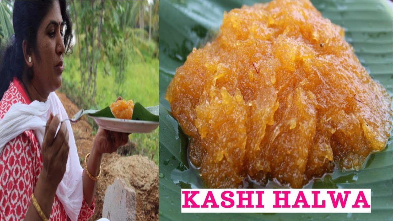 WOW!!! SPECIAL KASHI HALWA | HEALTHY ASHGOURD SWEET | HEALTHY VILLAGE ...