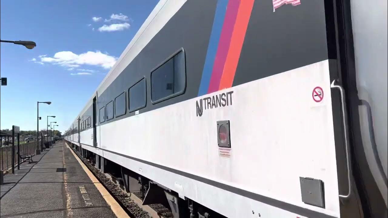 Shave and a haircut by a NJT Comet Cab Car (6031) at Bound brook,NJ - YouTube
