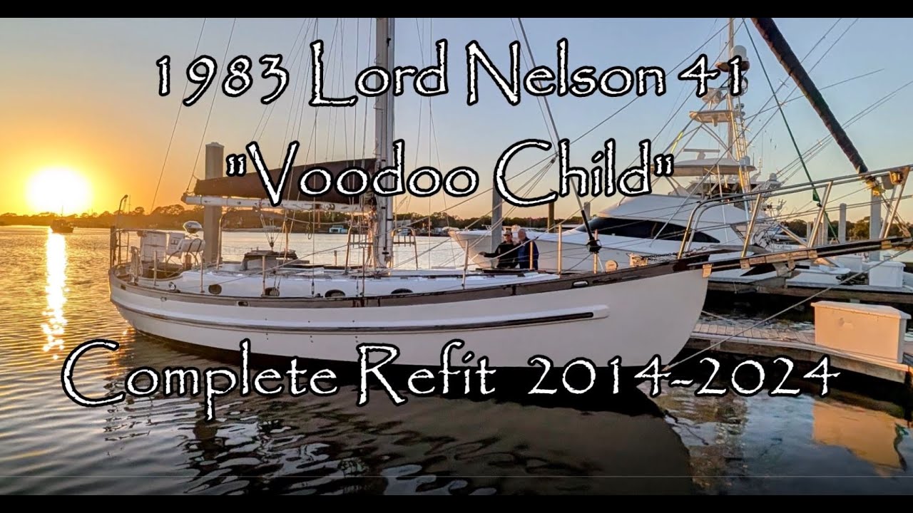 1983 Lord Nelson 41 Cutter - Total Refit 2014-2024 - SOLD! - YouTube