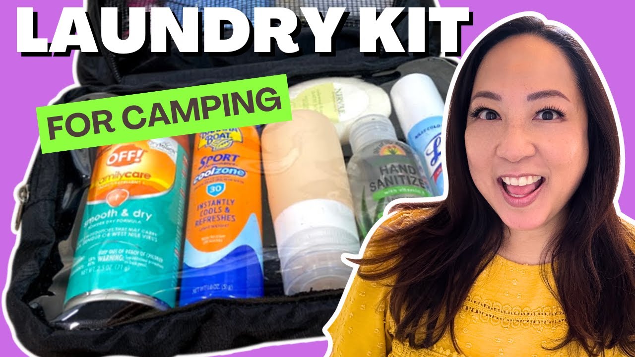 Simple DIY LAUNDRY 🧺 Kit for Your Next Camping Trip - YouTube