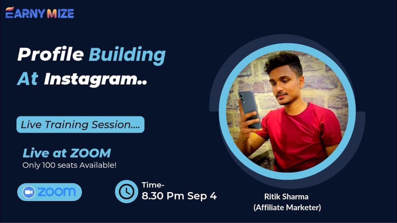 Profile Building || Earnymize || Affiliate Marketing || Ritik Sharma ...