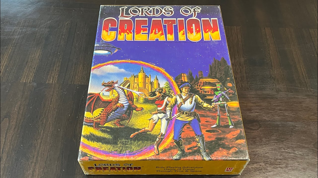 Lords of Creation (Avalon Hill) - What would you create? - YouTube