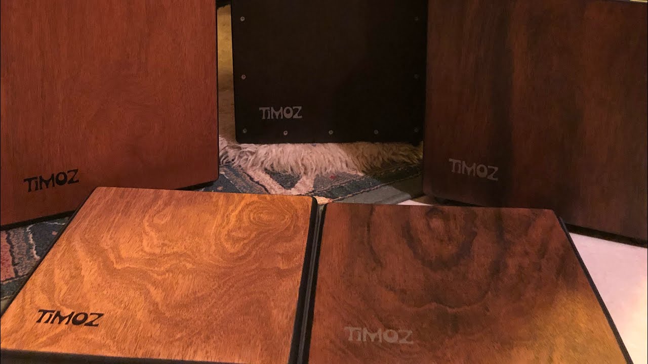 Timoz Cajon Beats! New product line up!! - YouTube