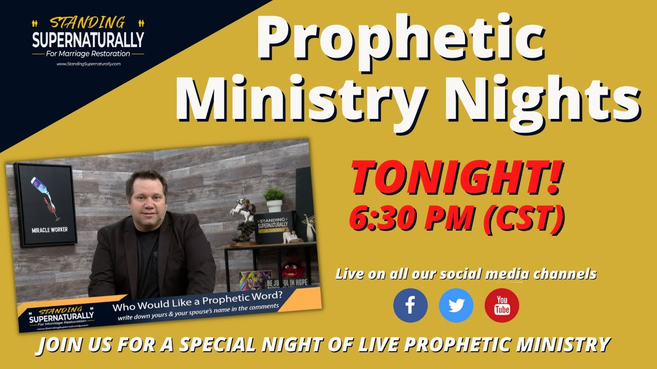 LIVE PROPHETIC MINISTRY NIGHT - YouTube