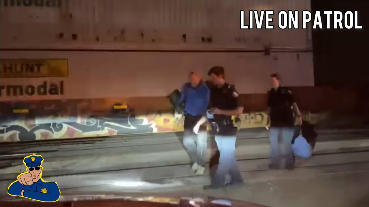 Train Hopper’s Activities Stopped by Sheriff | Live on Patrol - YouTube