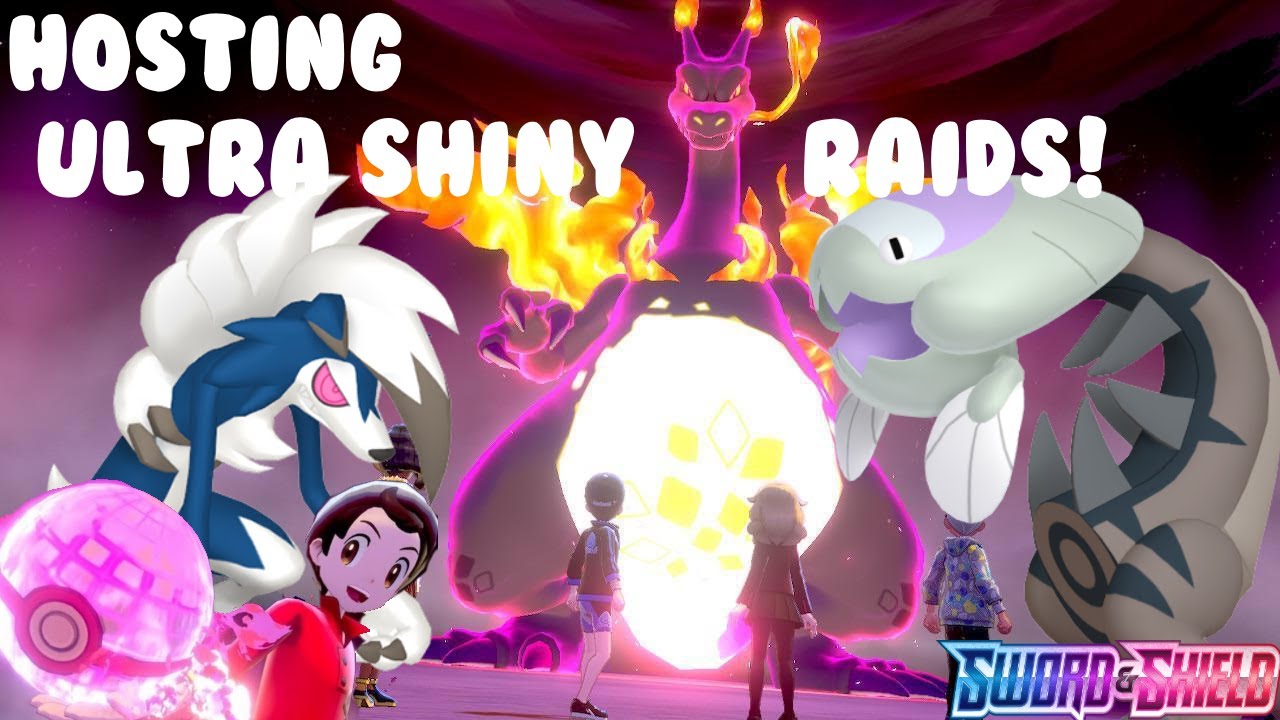 LIVE Hosting Square Shiny Raids In Pokemon Sword & Shield! - YouTube