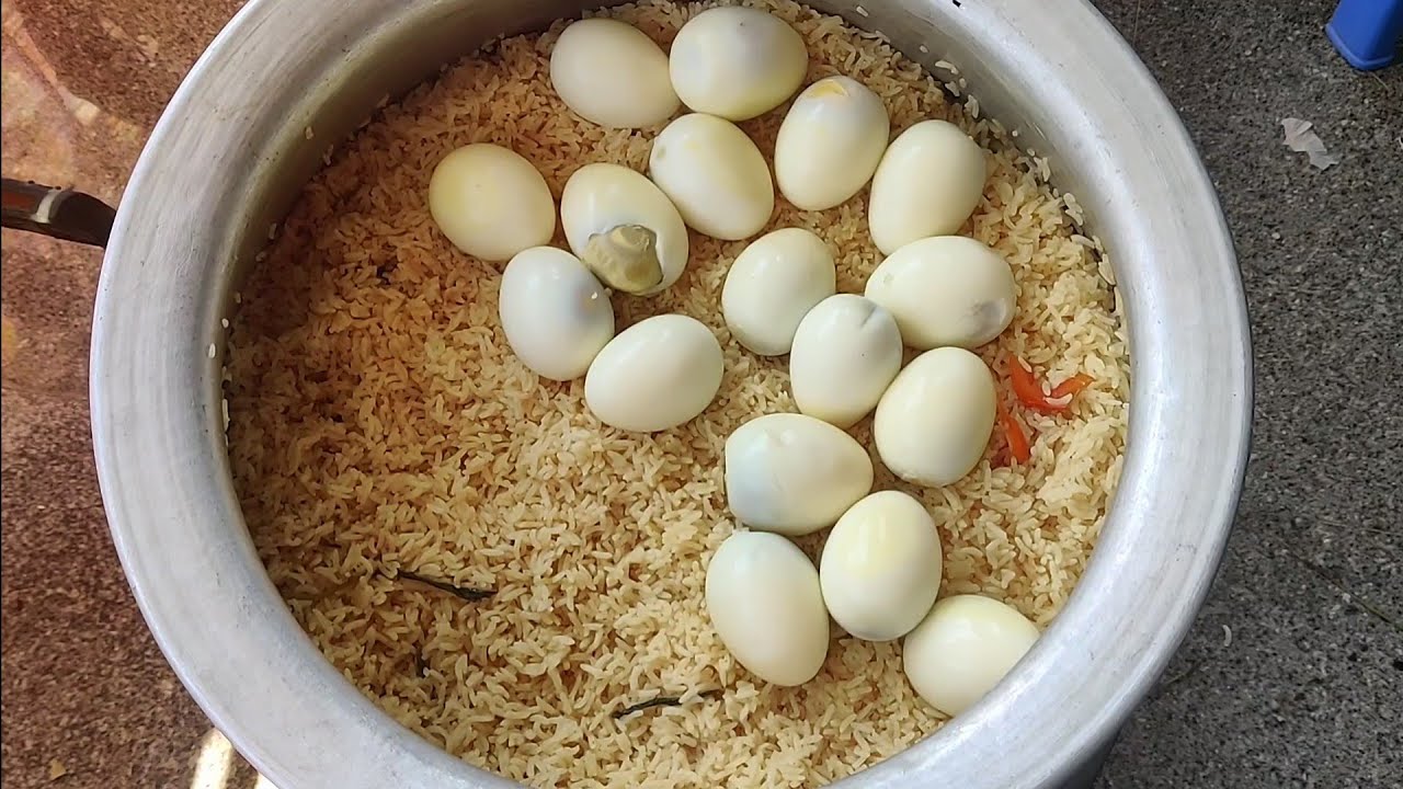 asmr to make hyderabadi Bagara fried Rice Muslim الأرز حيدرأبادي style ...