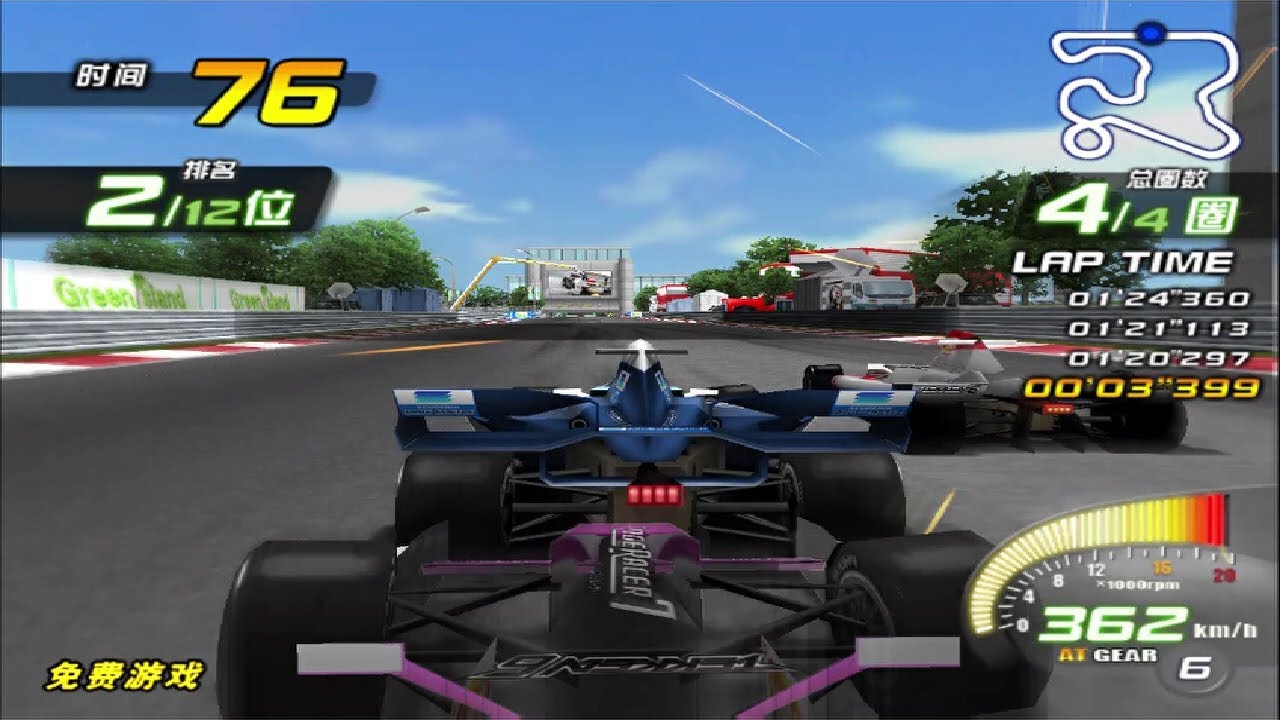 Ace Driver 3: Final Turn - Arcade - Scuderia Blue Castle - Green Island ...
