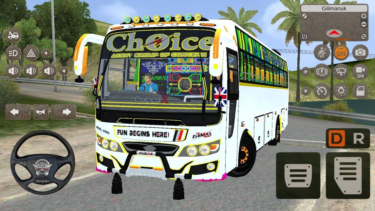 Kerala Bus Mod In Bus Simulator Indonesia - Bussid Bus Mod - Bus game ...
