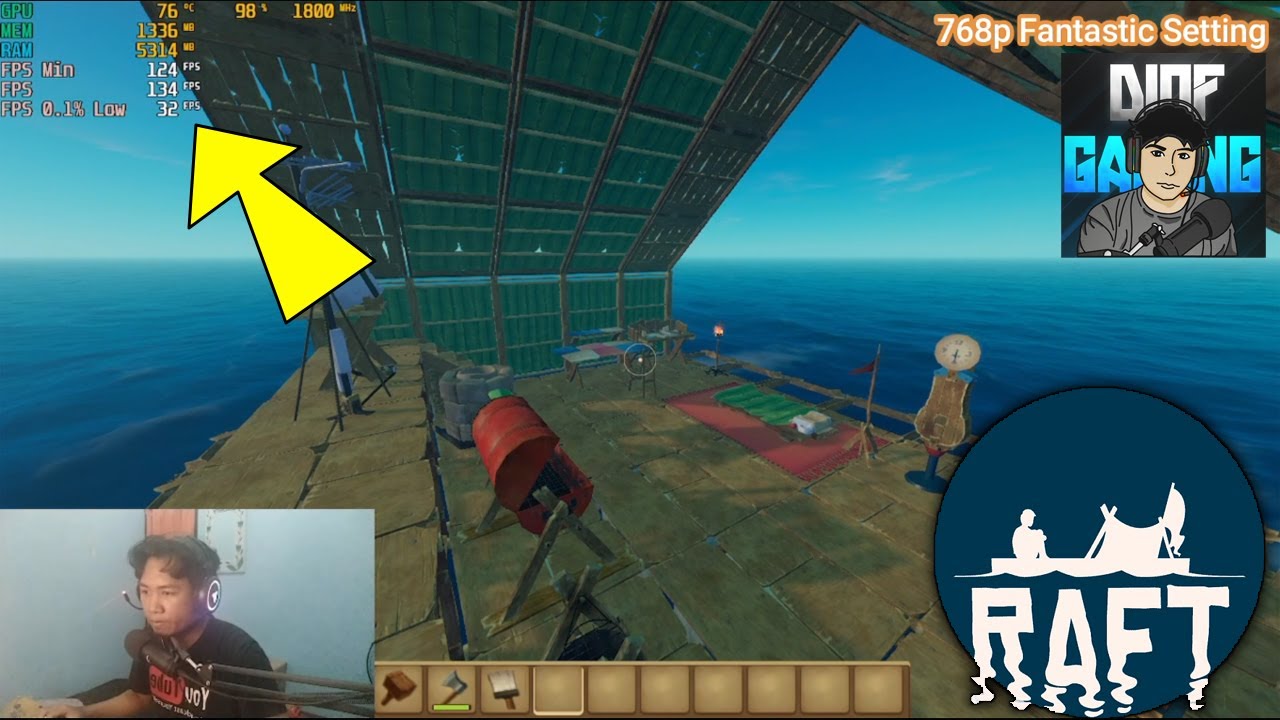 RAFT || GTX 1650 + i5 10400F + 2x8GB || 2022 !! - YouTube