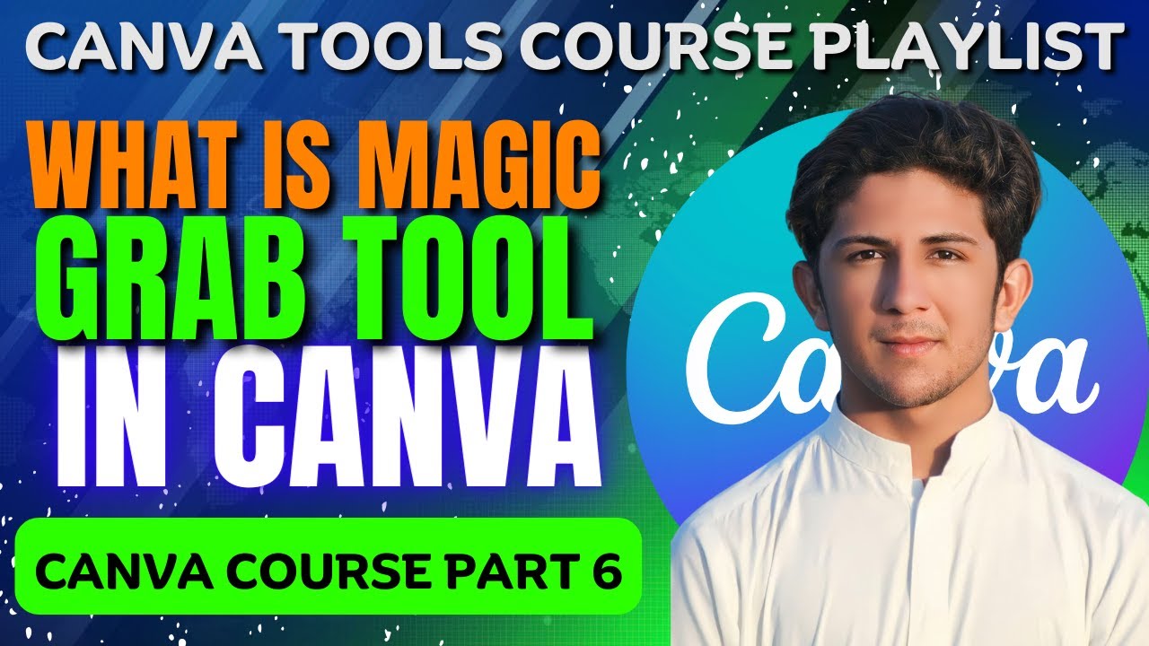 #6 What is Magic Grab tool in Canva | Canva tools Course | Canva tools | @canva @KOLKATACANVAS ...