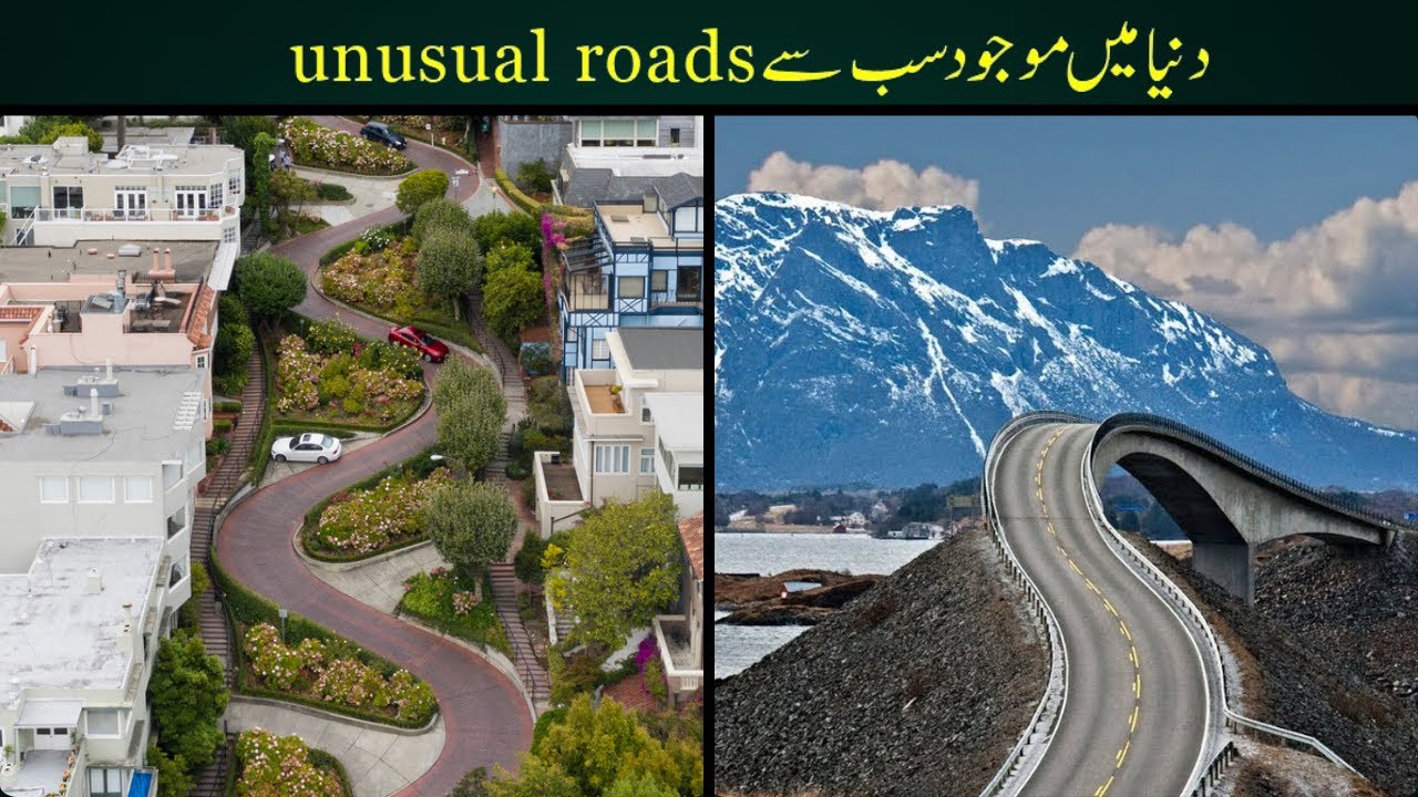 Most Unusual Roads In The World | Top 5 Unusual Roads - YouTube