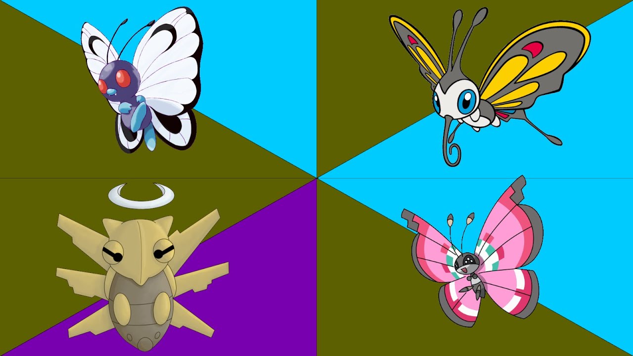 Pokemon Butterfree Mega Evolution