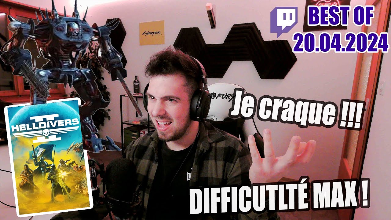 ON EST EN DIFFICULTÉ MAX ?! - HELLDIVERS II (BEST OF) - YouTube