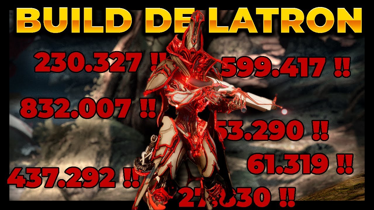 La MEJOR Build De la LATRON INCARNON | Warframe 2024 - YouTube